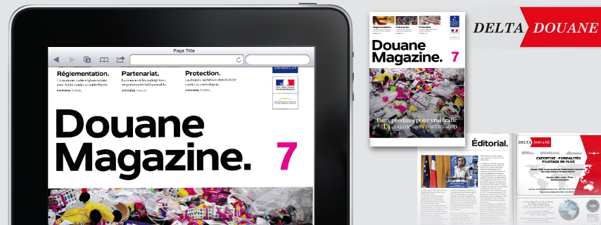 Delta Douane dans le magazine de la Douane n°7 | Deltadouane / ALS ...